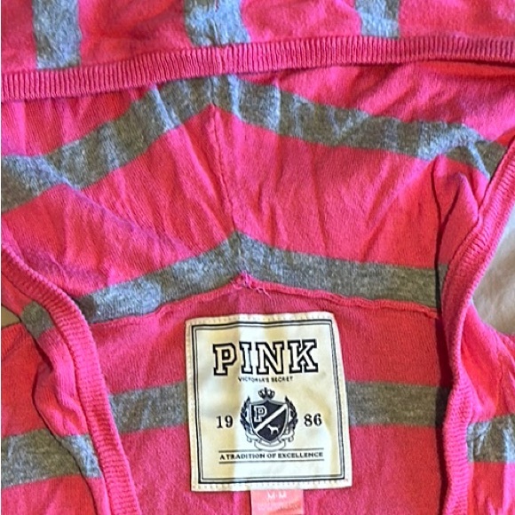 PINK Victoria's Secret | Sweaters | Pink Striped Womens Pink Sweater ...